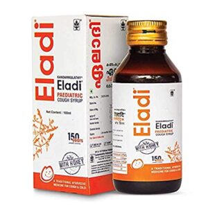 ELADI SUGAR FREE COUGH SYRUP (100ML) – KOTTAKKAL AYURVEDA NZ