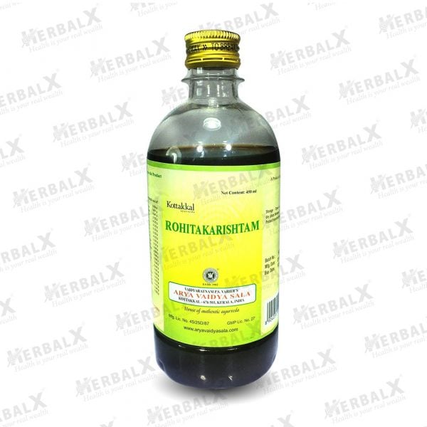 Kottakkal Rohitakarishtam | Liver & Spleen Tonic 450 ml – KOTTAKKAL ...